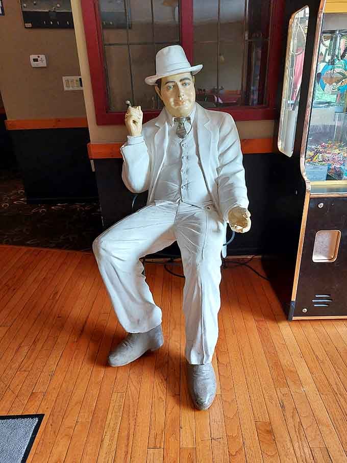 Even the decor has personality, adding character to a place that's already bursting with Wisconsin charm and warmth.