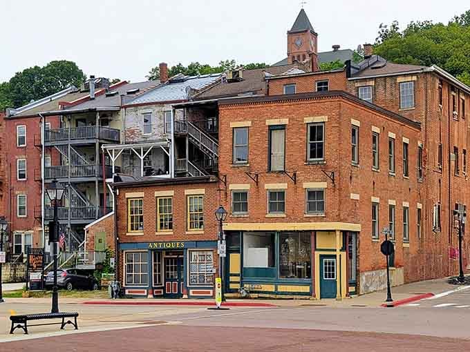 Tin Pan Alley Antiques occupies a historic building, because selling old things in old places just makes philosophical sense.