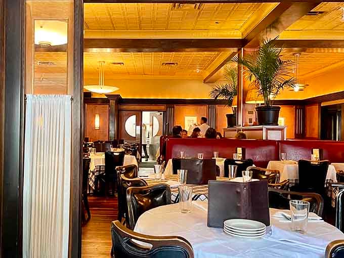 Spacious dining rooms accommodate celebrations of all sizes while maintaining an intimate, welcoming feel throughout.