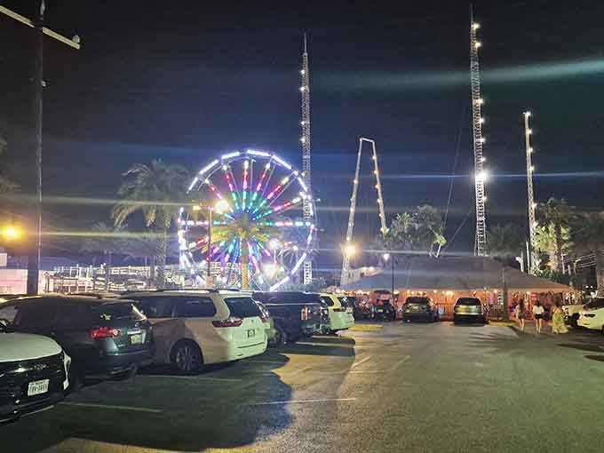 Your chariot awaits in the parking lot, ready to transport you home with stories worth retelling.