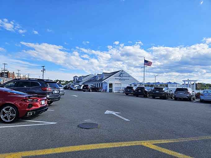 A packed parking lot is the universal sign of a restaurant doing something very, very right.
