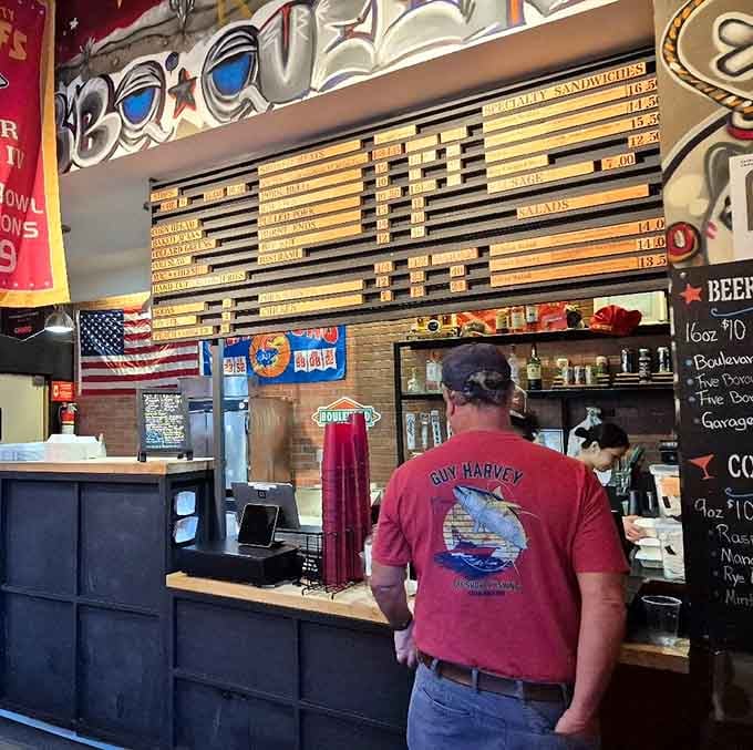 Behind that counter, orders are taken and barbecue dreams come true, one perfectly smoked platter at a time.