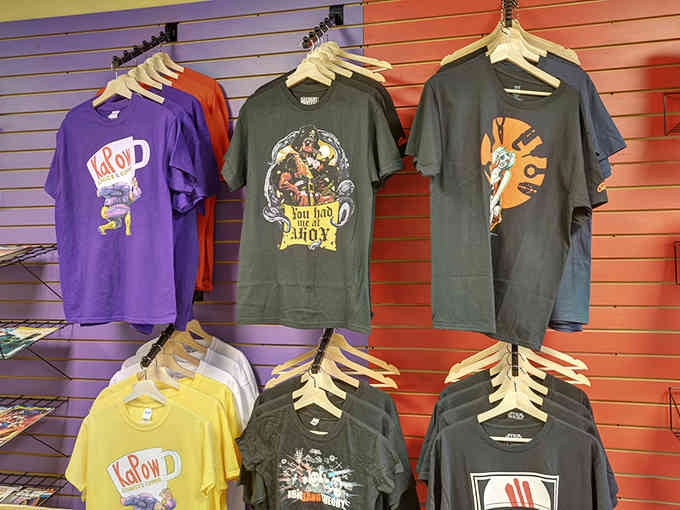 Geek-chic apparel that lets you wear your fandom proudly, because subtlety is overrated when you love comics.