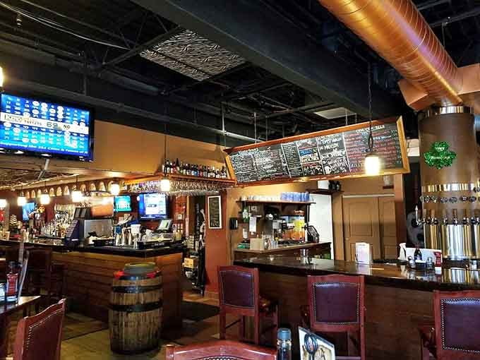 The bar stocks enough options to satisfy everyone from rum enthusiasts to those who prefer their spirits landlocked.