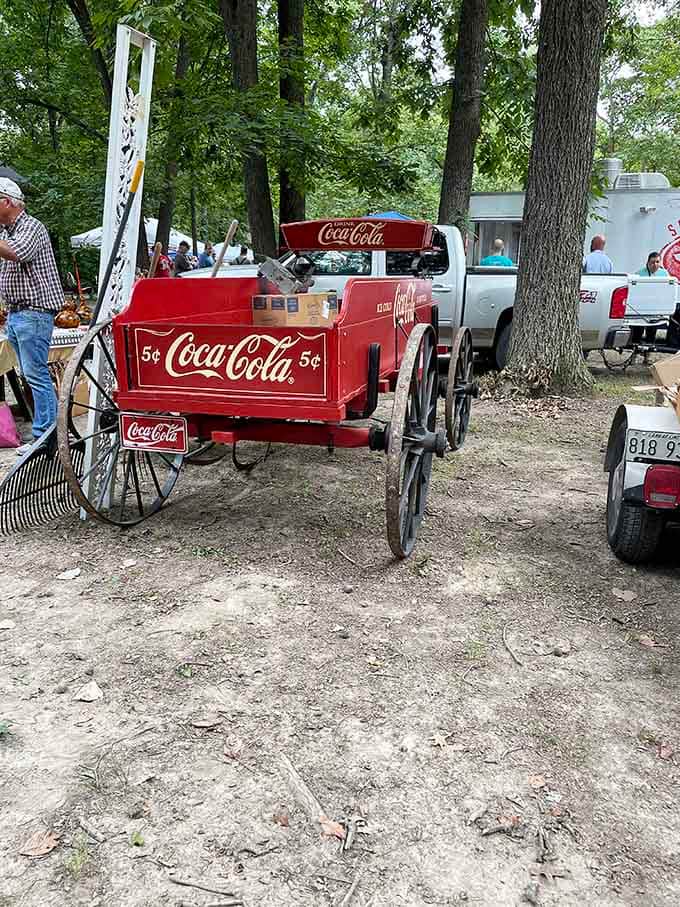 Vintage Coca-Cola wagon reminds us that some brands have been refreshing people longer than air conditioning has existed.
