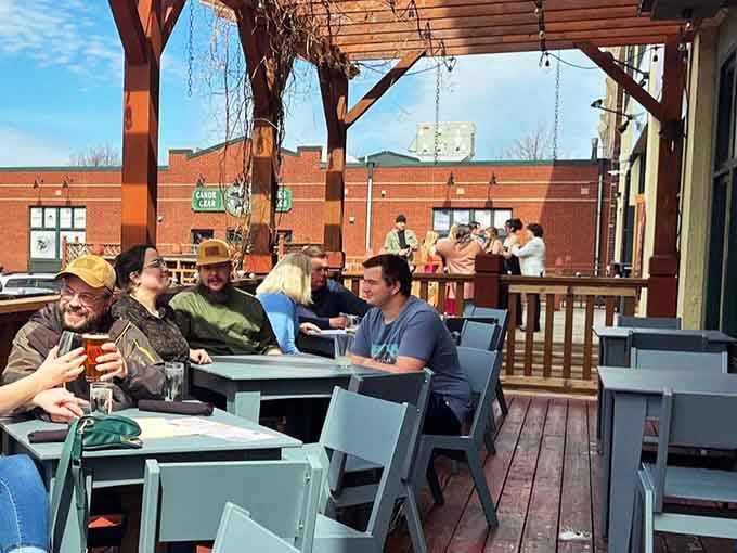 Outdoor dining in Duluth during those perfect summer evenings&mdash;pure Minnesota magic on a plate.