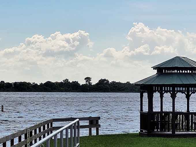 That gazebo has probably witnessed more genuine moments than all of Instagram combined, and it's still standing strong.