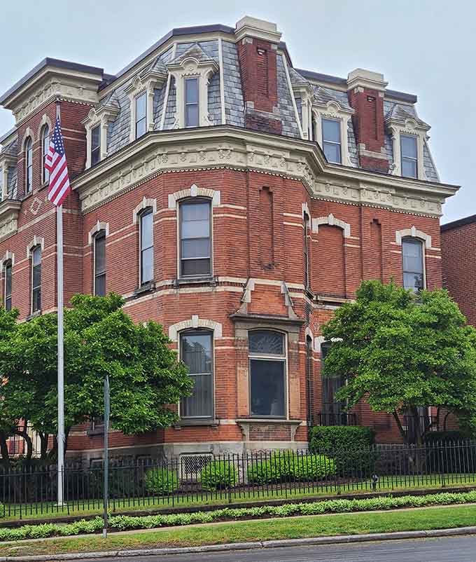 The Public Library's Second Empire architecture proves that even buildings dedicated to books can be absolute showstoppers in their own right.