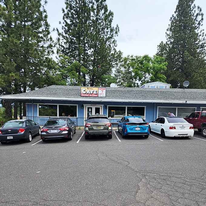 That parking lot tells the whole story: when locals fill every spot, you've found something worth waiting for.