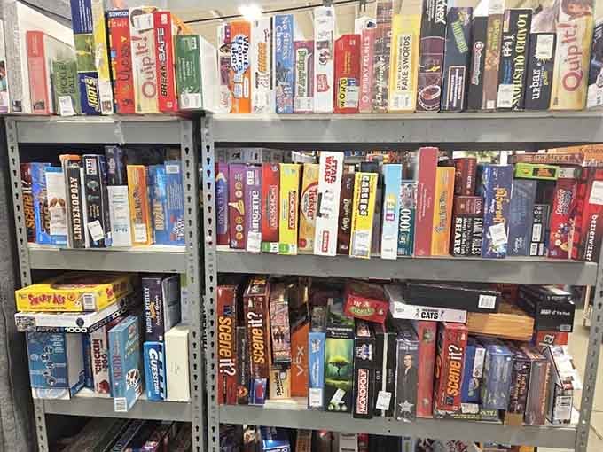 Board games from simpler times, when family entertainment didn't require WiFi or charging cables to function.