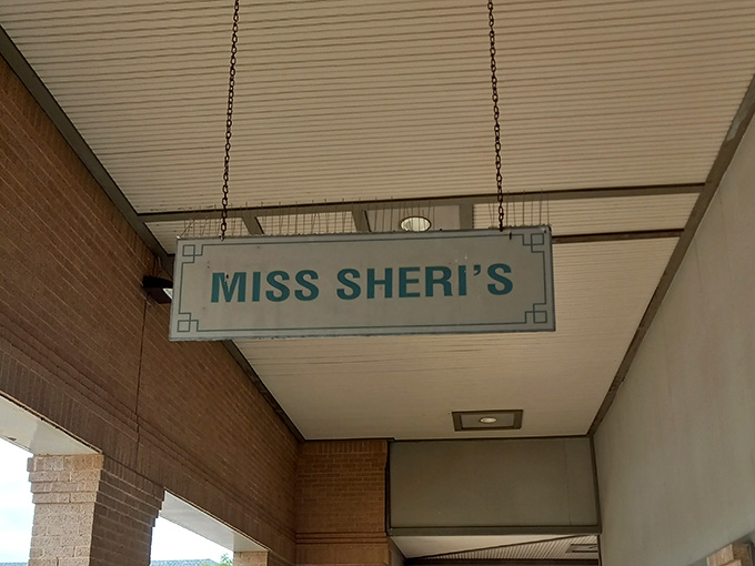 That vintage-style sign hanging proudly announces you've arrived at the right place for serious home cooking.