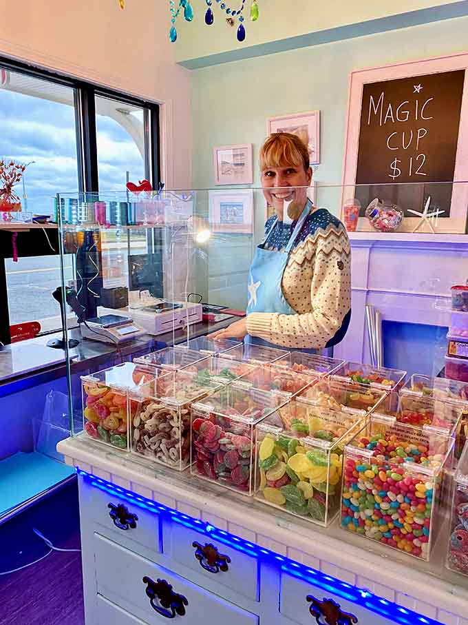 The friendly face behind the counter knows exactly which Swedish candy will change your life forever today.