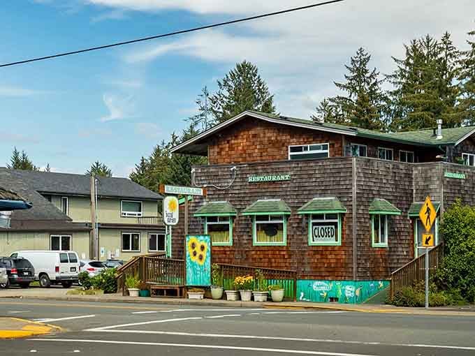 This weathered restaurant serves meals that taste like someone's talented grandmother runs the kitchen.