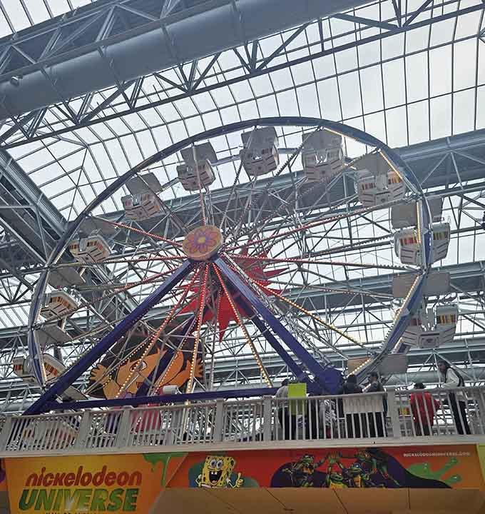 A Ferris wheel inside a building is the kind of wonderful nonsense that makes perfect sense in Minnesota.