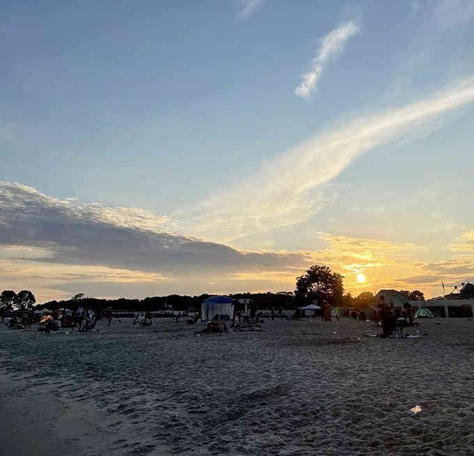 Sunsets at Ocean Beach Park turn the sky into a masterpiece that no Instagram filter could ever improve upon.
