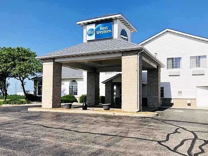 Best Western provides modern comfort for adventurers who prefer actual beds over sleeping bags after hiking all day.
