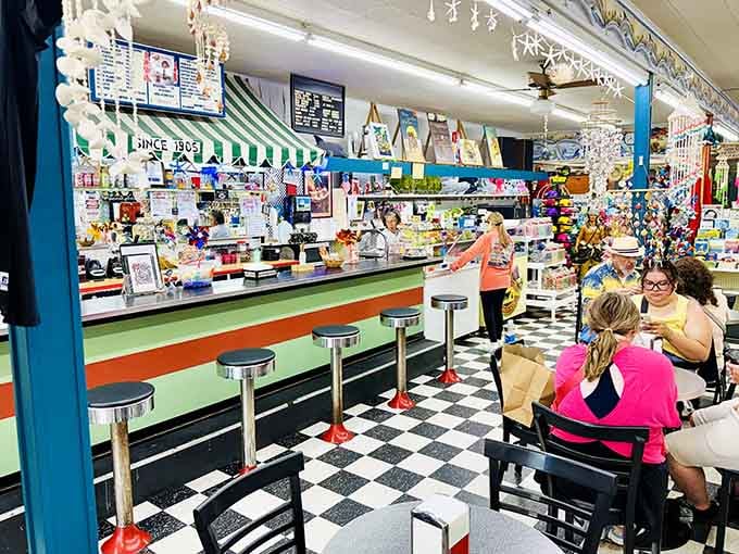 Every angle reveals another delightful detail in this perfectly preserved slice of Americana and coastal charm.