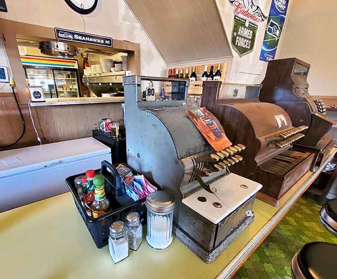 Old-school registers remind you that some things don't need upgrading when they work just fine.