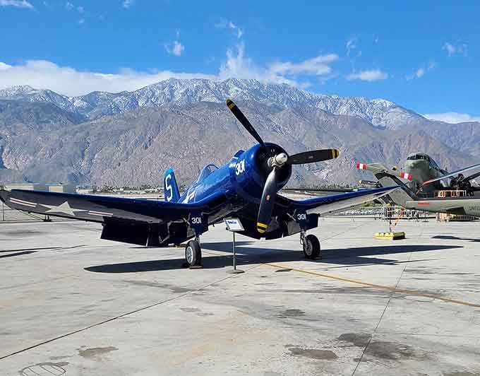 The Corsair's distinctive bent wings made it instantly recognizable to both allies and enemies during the war.