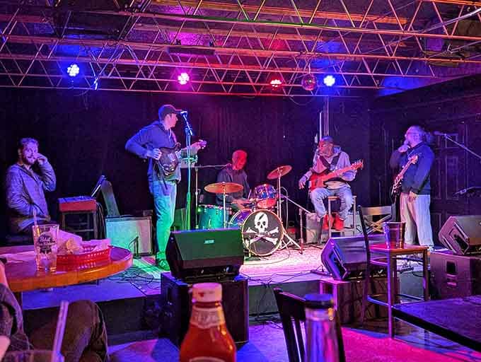 Live music on stage means Penny Lane delivers the complete Beatles experience, minus the screaming fans and British accents.