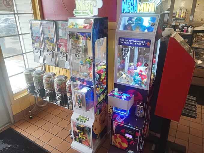 Even the little touches like arcade games show this place understands that dining out should be an experience for everyone.