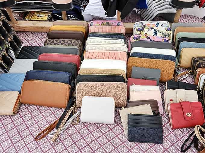 Wallets in every color imaginable, because your money deserves a stylish home while it waits to be spent.