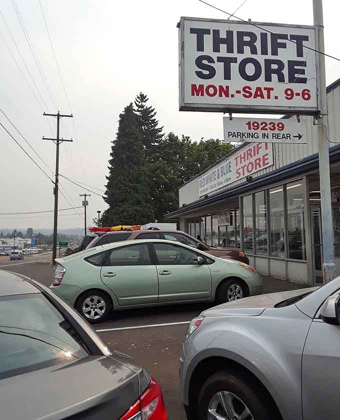 That parking lot fills up fast because word travels when you've got the goods people want.