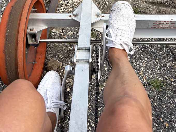 Simple mechanics meet pure joy, because sometimes the best adventures require nothing fancier than sneakers and determination.