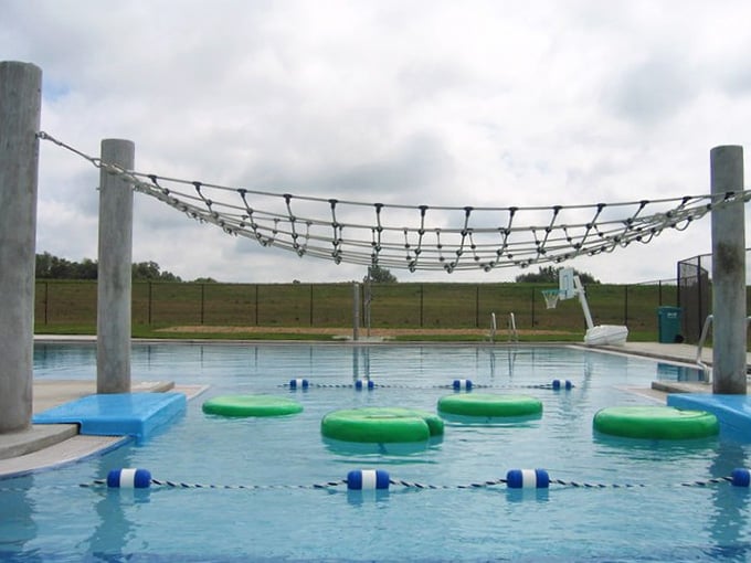 The lily pad walk challenges your balance while guaranteeing laughs when gravity inevitably wins the battle.