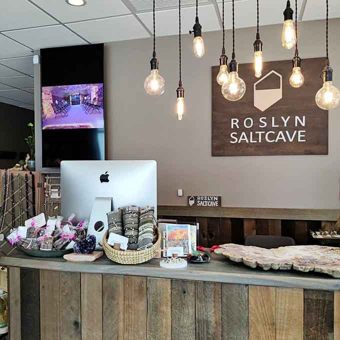 The welcoming front desk where your journey to complete relaxation officially begins every single time.