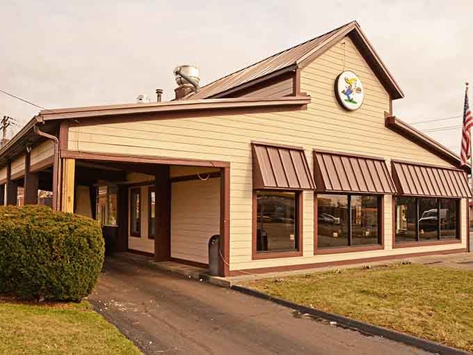 Justrite Drive-In keeps the classic roadside tradition alive, serving nostalgia with every order placed.
