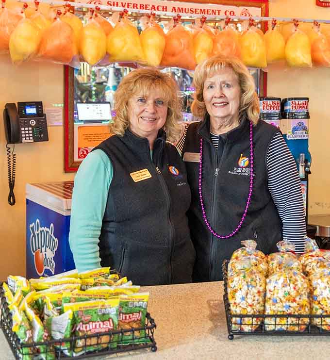 The friendly faces behind the counter who keep this magical place running smoothly, one smile at a time.