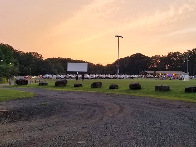 A full lot means the secret's out, but there's always room for one more car in this Connecticut treasure.