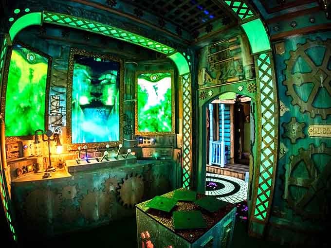 The Wizard of Oz room's attention to detail transforms you into a character in the beloved story instantly.