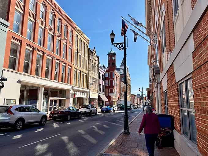 East Beverley Street stretches out like a culinary runway, each storefront promising its own delicious adventure for your tastebuds.