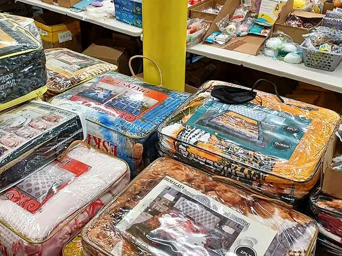 Blankets in patterns and colors that'll keep you cozy without the premium price tag attached to comfort.