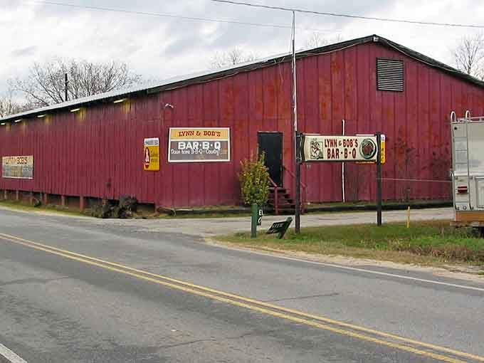 Lynn and Bob's humble exterior hides barbecue that locals guard like a state secret worth protecting.