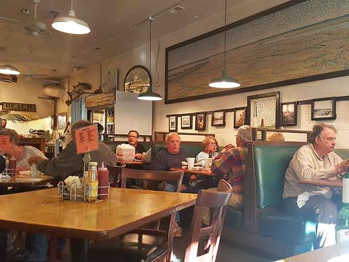 Packed tables full of happy diners who drove miles to get here and would gladly do it again.