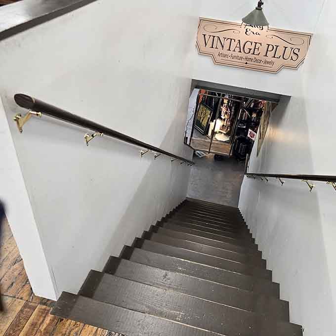 Descending into Vintage Plus feels like discovering a secret level in your favorite game, except the treasures are real.