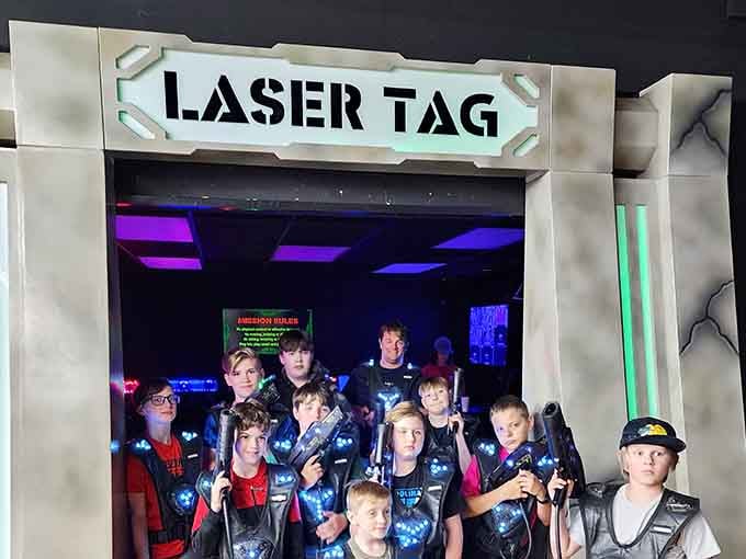 Laser tag brings out everyone's tactical side, turning ordinary people into strategic warriors armed with harmless light beams.