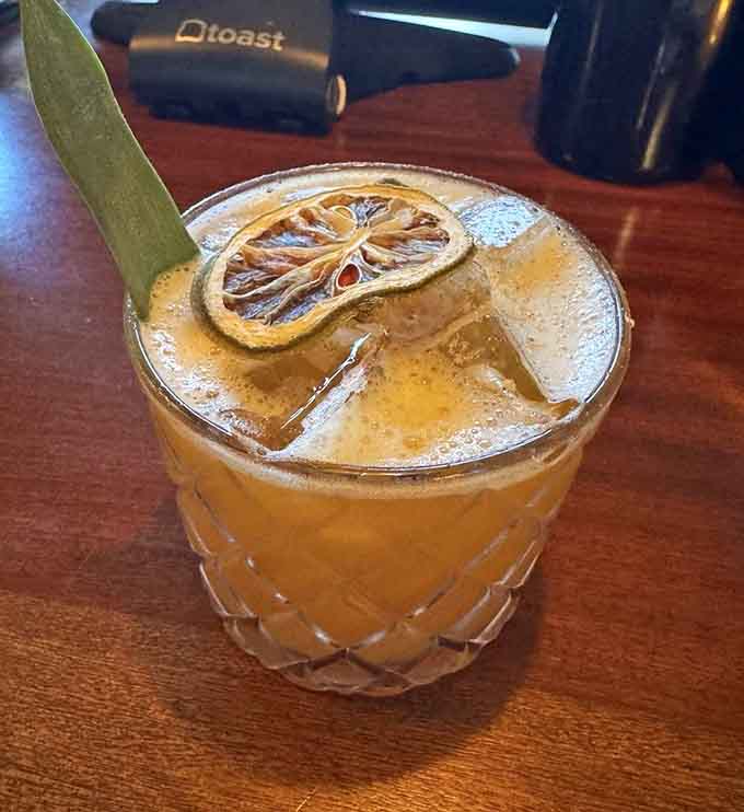 Craft cocktails garnished with care, because your beverage should be as thoughtful as your meal choice.