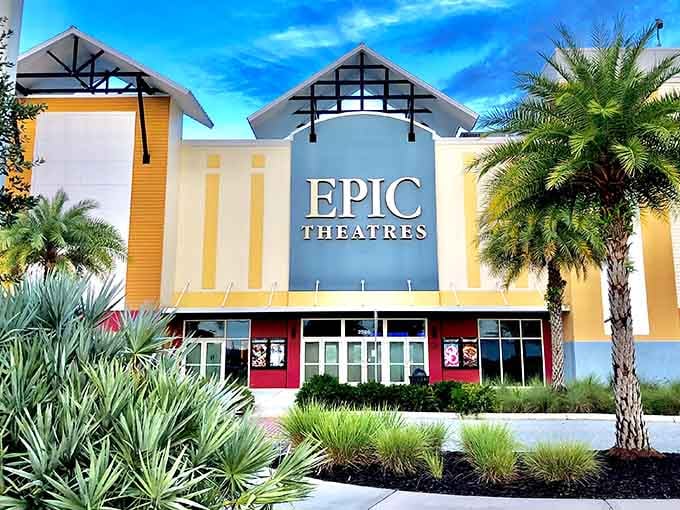 Epic Theatres brings Hollywood to Titusville, complete with recliners that beat your couch back home any day.