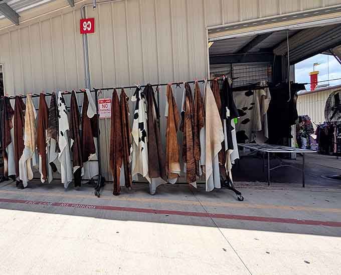 Genuine cowhide rugs in various patterns prove that Western decor doesn't have to break the bank anymore.