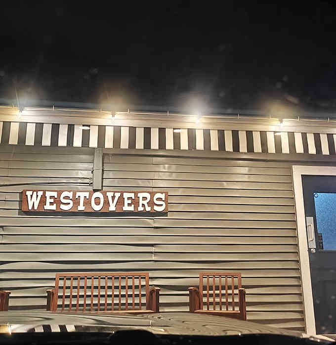 Even at night, Westovers glows with the kind of warmth that draws hungry travelers like moths to flame.