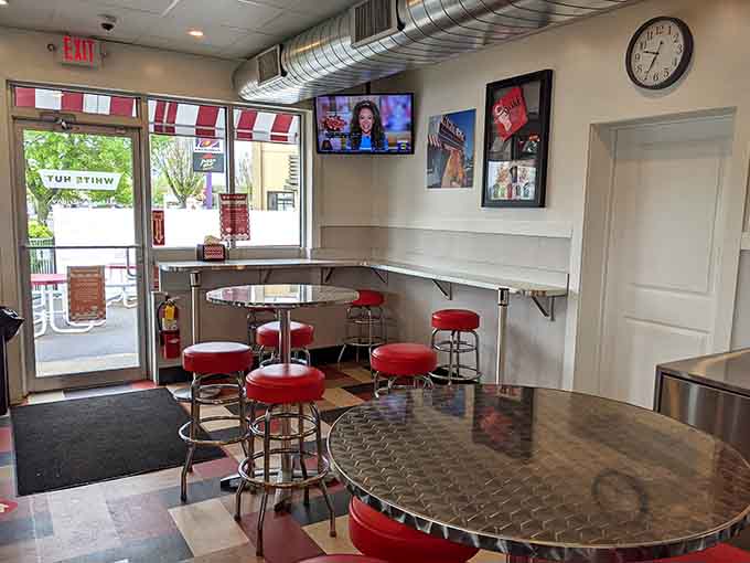 Multiple seating options mean everyone finds their perfect spot to enjoy what matters most: the food.