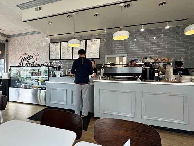 The ordering counter where dreams are spoken aloud and delicious decisions are made without regret.