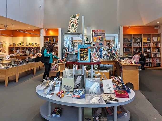 The museum shop offers treasures for art lovers who want to take a piece of inspiration home.