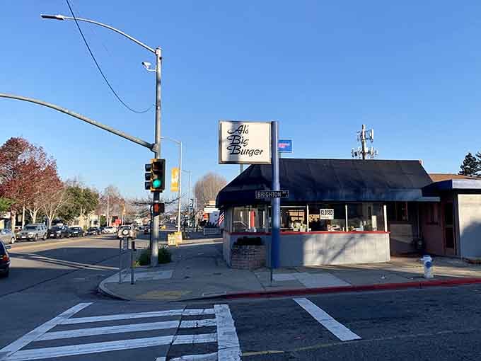 From the street, it looks unassuming, but inside waits some of the Bay Area's best burgers.