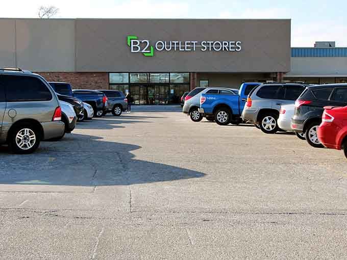 That packed parking lot tells the real story: locals know this treasure exists and they're not staying away.