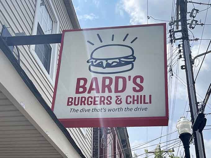 "The dive that's worth the drive" isn't just a slogan, it's a promise of burger excellence.